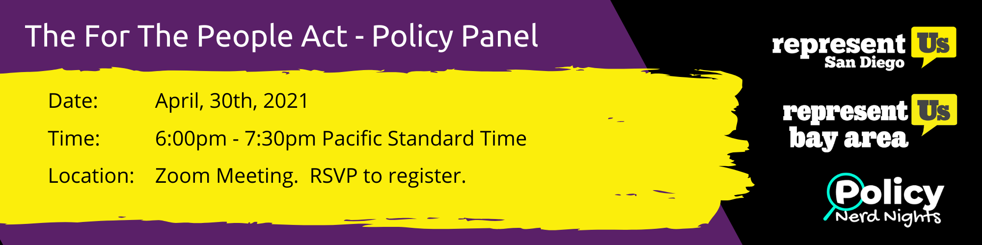 For the People Act - Panel Discussion (H.R.1) - Represent.Us